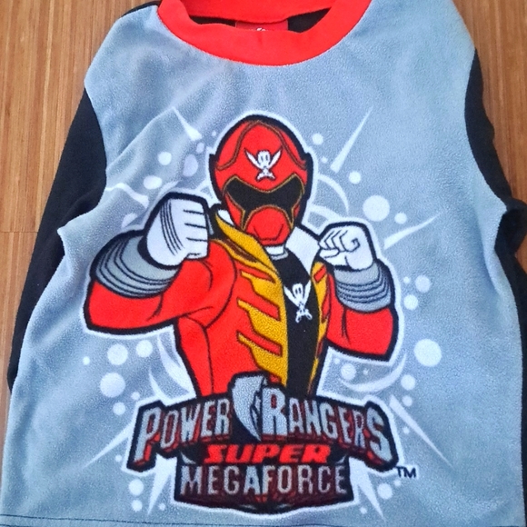 Power Ranger | Pajamas | Power Ranger Fleece Pajamas Super Megaforce ...